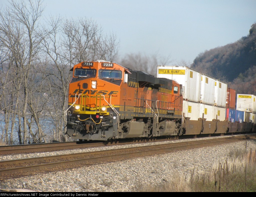 BNSF 7234 BNSF's Aurora Sub.